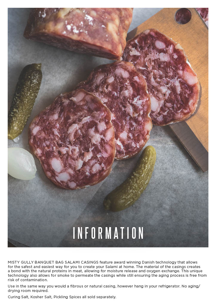 How to use Salami Casings Banquet Bags - Banquet Bags